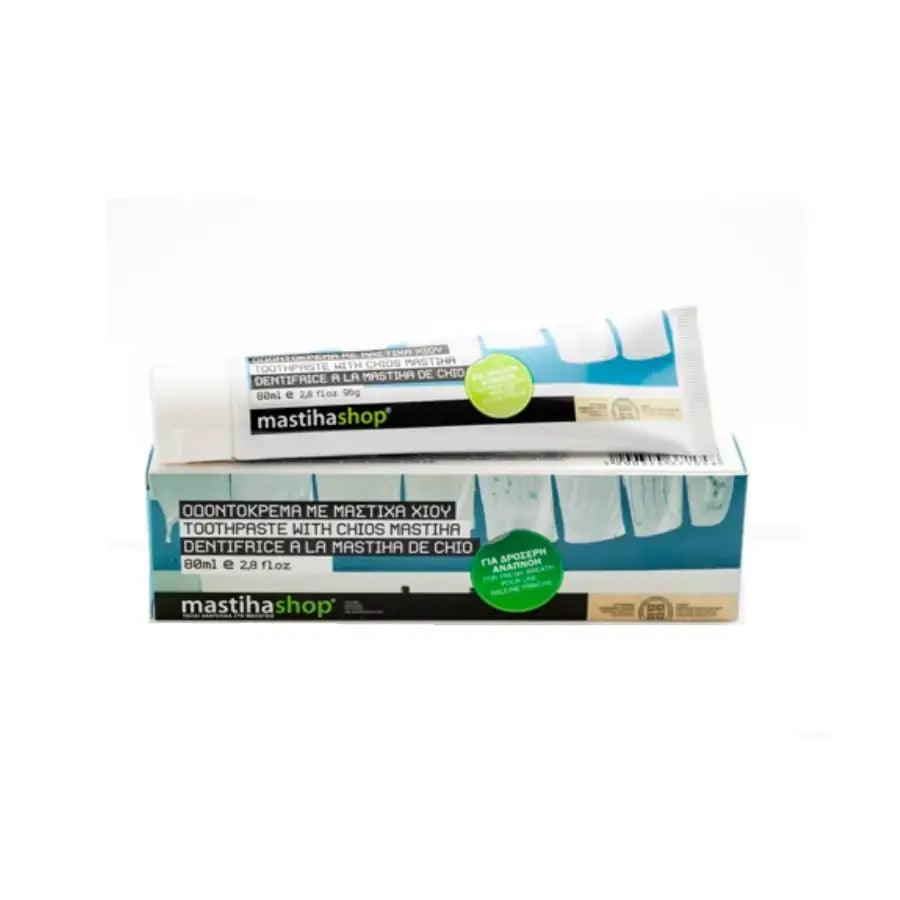 Toothpaste with Chios Mastiha for Fresh Breath 80ml – mastihashop